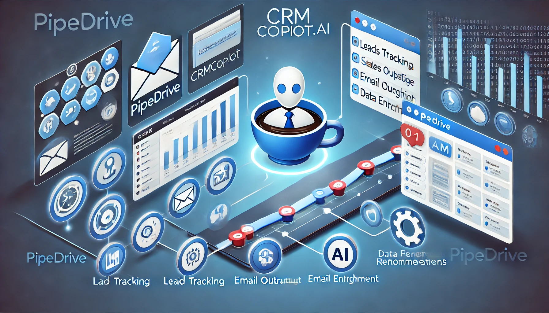 Using Zapier and Make.com to Integrate CRMCoPilot.AI with Pipedrive - CRM Copilot